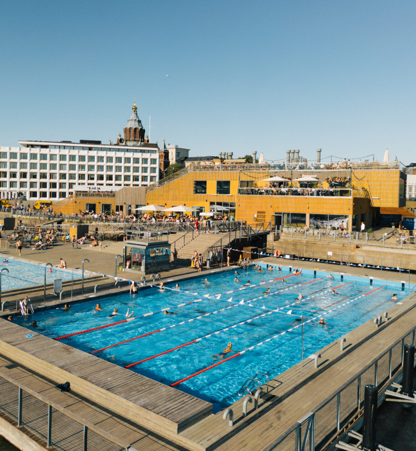 Allas Pool - A seaside oasis in the heart of Helsinki